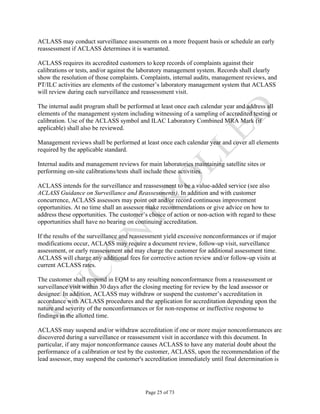 ISO/IEC 17025 Accreditation Requirements | PDF