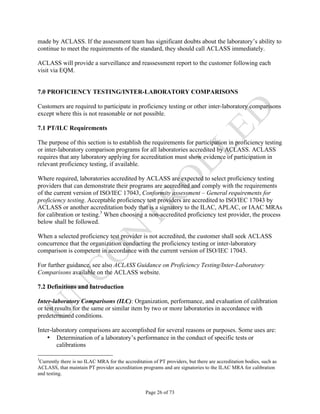 ISO/IEC 17025 Accreditation Requirements | PDF