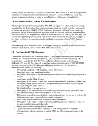 ISO/IEC 17025 Accreditation Requirements | PDF