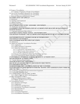 ISO/IEC 17025 Accreditation Requirements | PDF