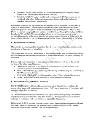 ISO/IEC 17025 Accreditation Requirements | PDF