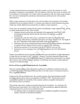 ISO/IEC 17025 Accreditation Requirements | PDF