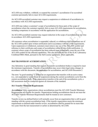 ISO/IEC 17025 Accreditation Requirements | PDF