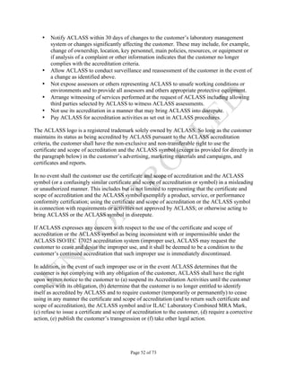 ISO/IEC 17025 Accreditation Requirements | PDF