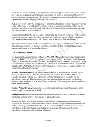 ISO/IEC 17025 Accreditation Requirements | PDF