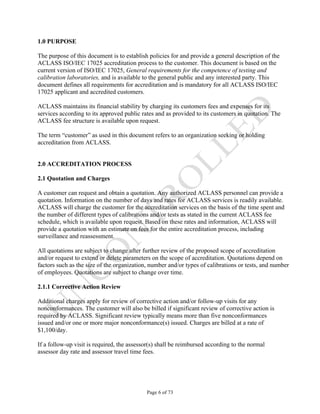 ISO/IEC 17025 Accreditation Requirements | PDF