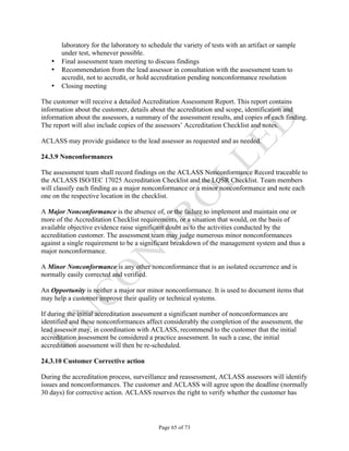 ISO/IEC 17025 Accreditation Requirements | PDF