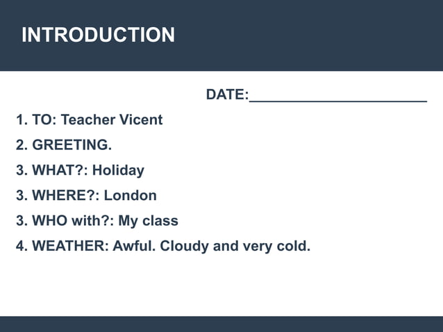 A class postcard | PPT | Free Download