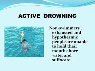 Drowning | PPTX | First Aid | Injuries