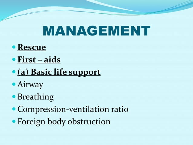 Drowning | PPTX | First Aid | Injuries