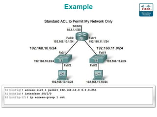 Acl cisco | PPT