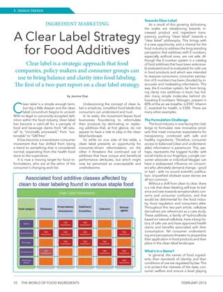 A clear label_strategy_for_food_additives | PDF | Food Industry ...