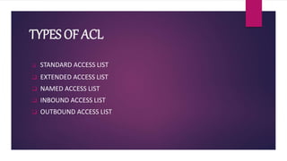 ACL & EIGRP | PPT