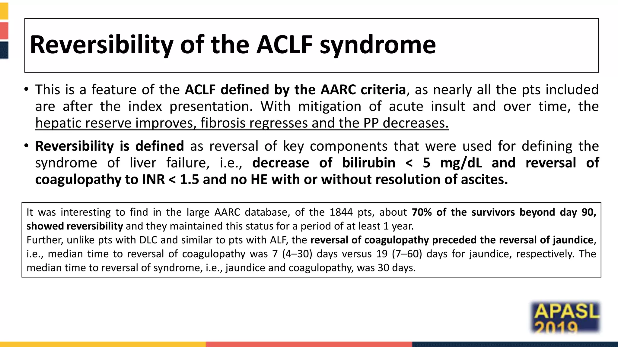 Acute on Chronic Liver Failure (ACLF) | PPTX