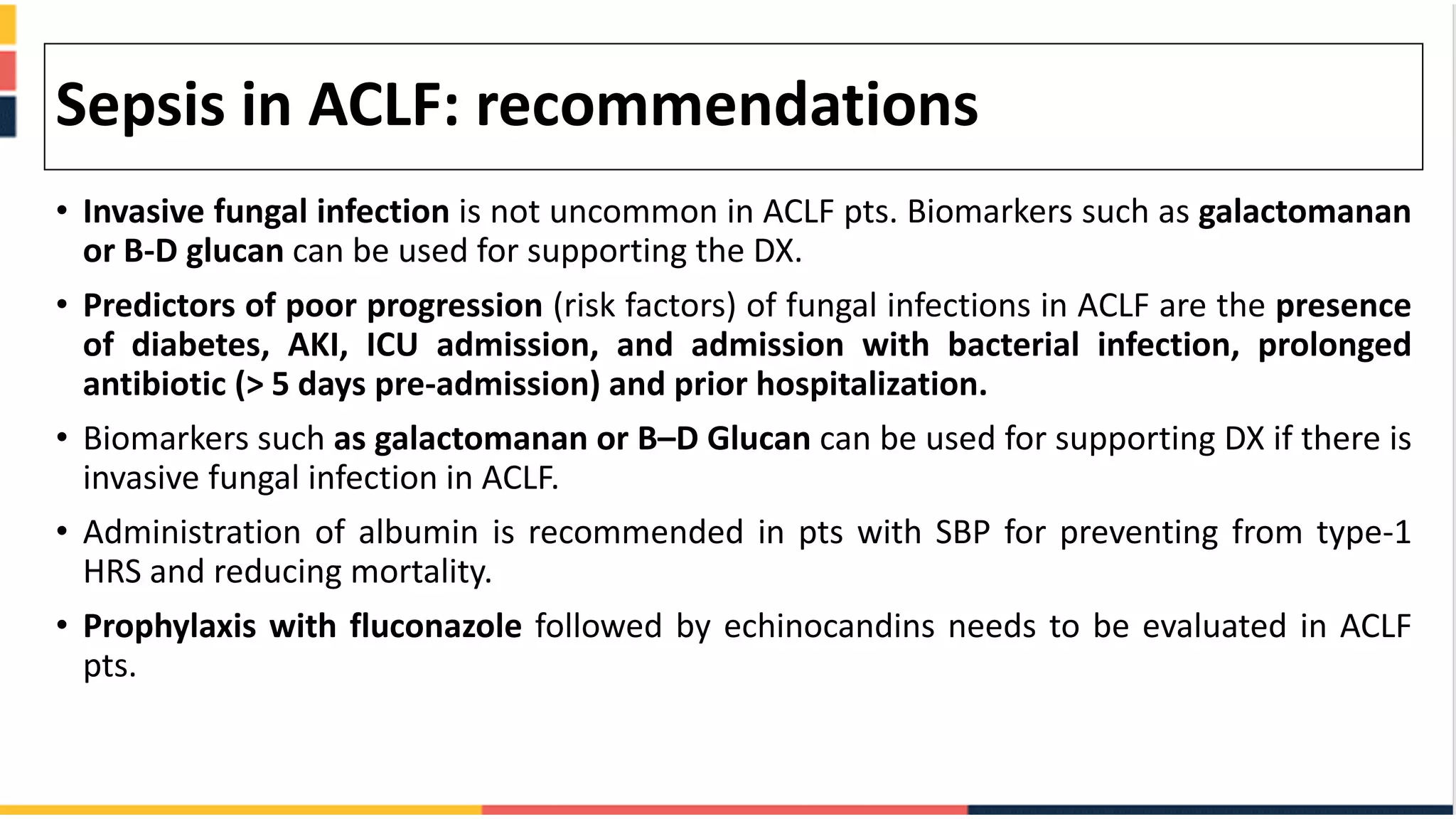 Acute on Chronic Liver Failure (ACLF) | PPTX