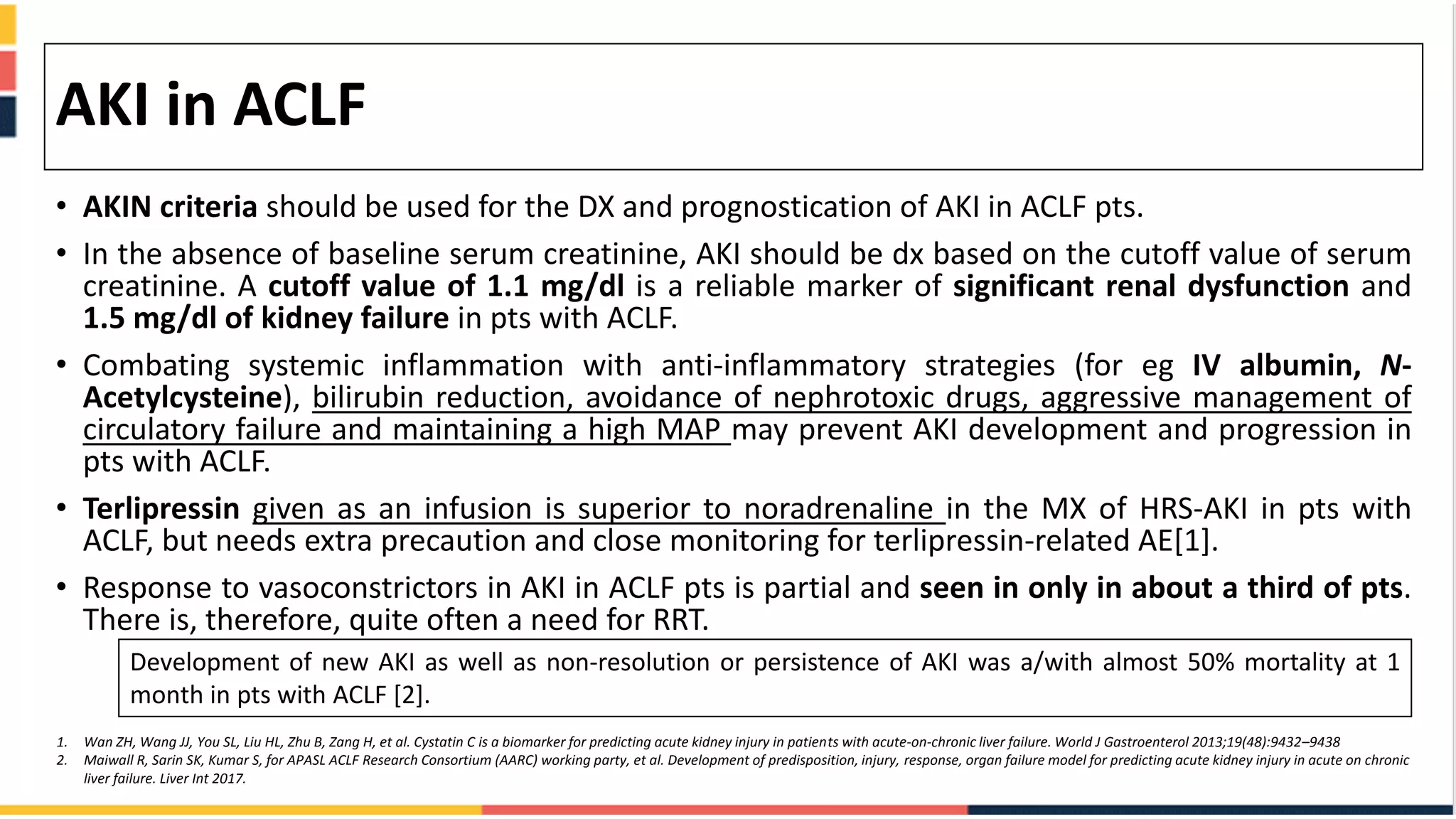 Acute on Chronic Liver Failure (ACLF) | PPTX