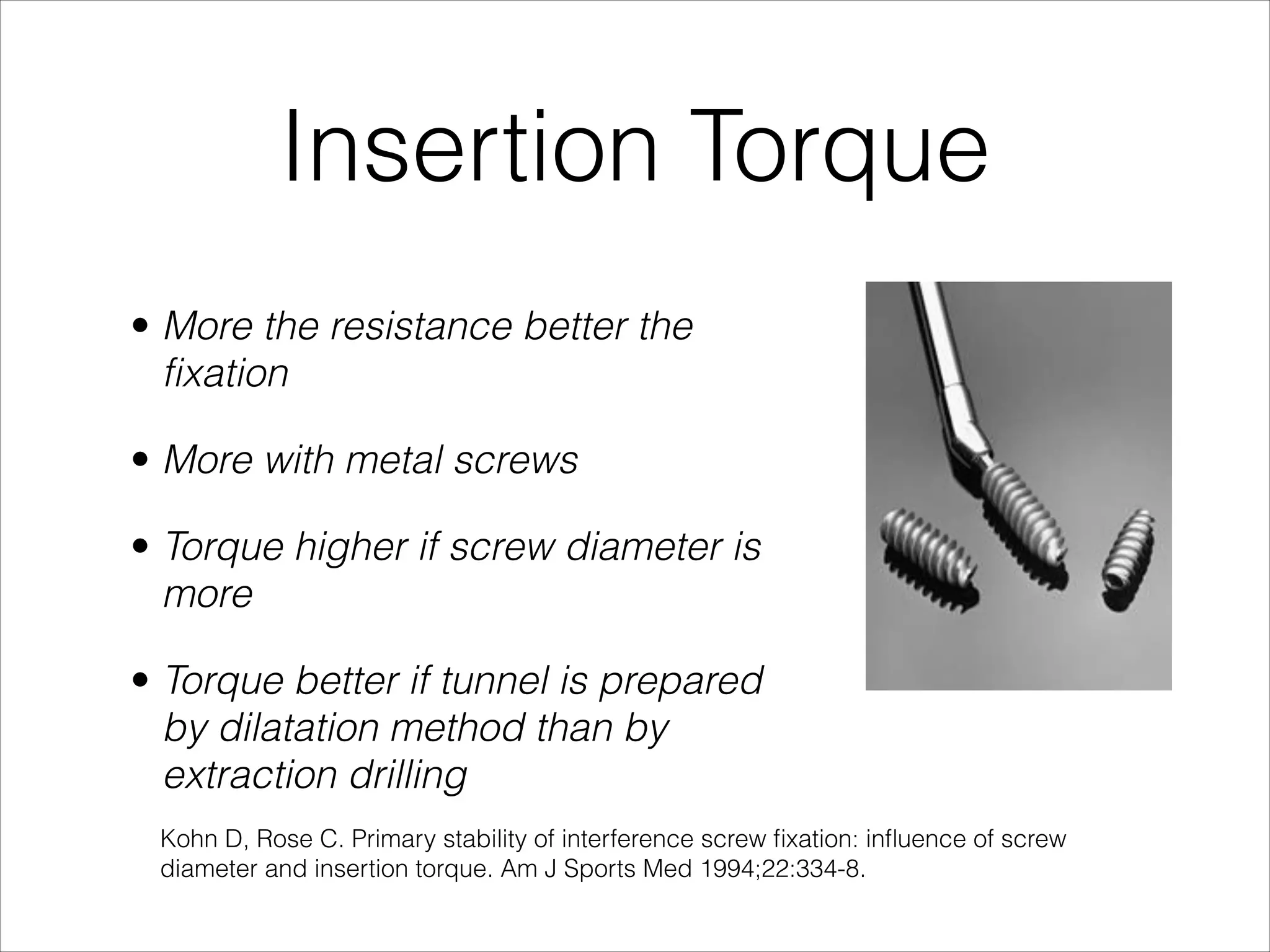 Acl graft fixation options | PDF