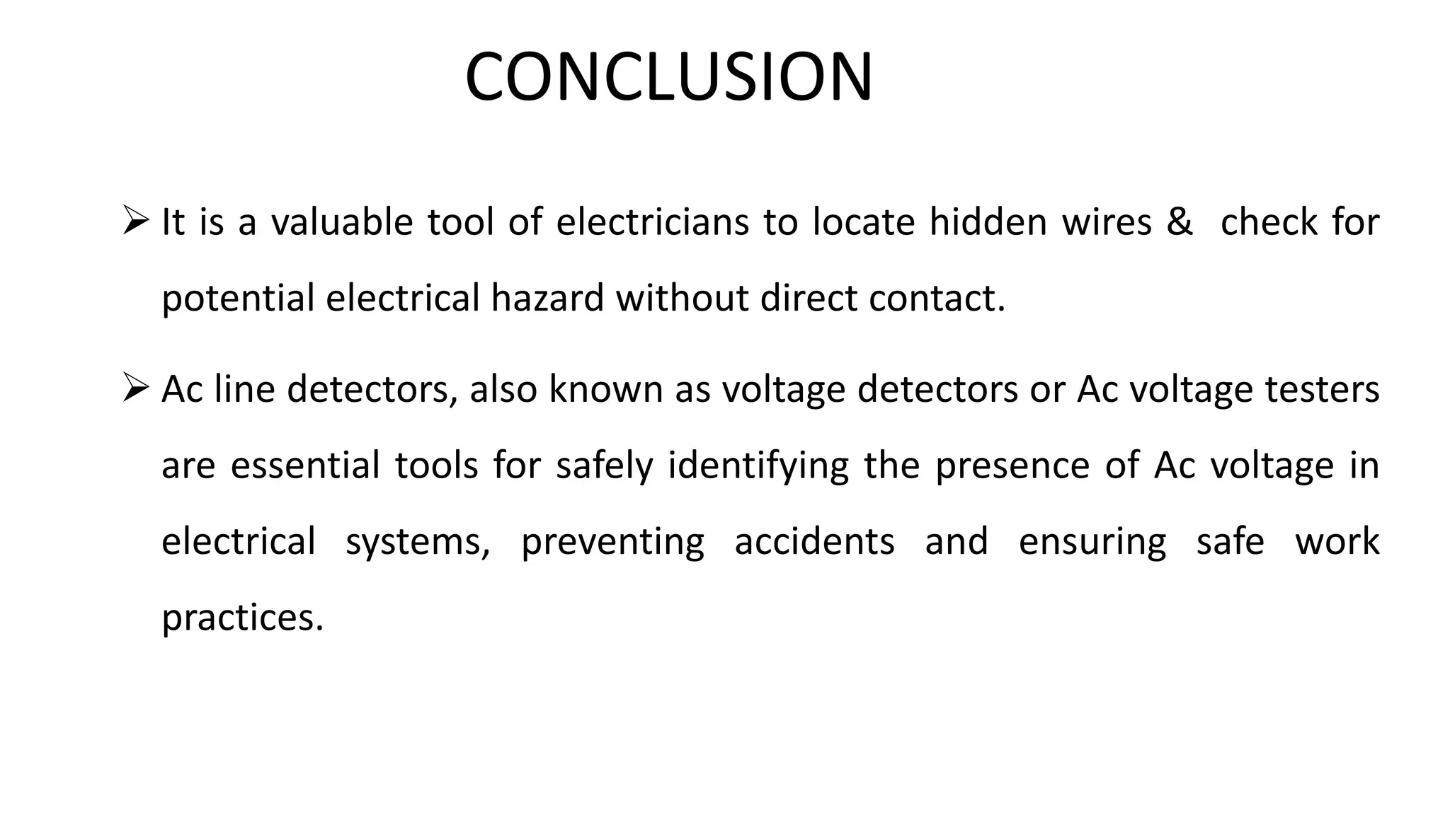 AC LINE DETECTOR using transistor for AC current detection | PDF