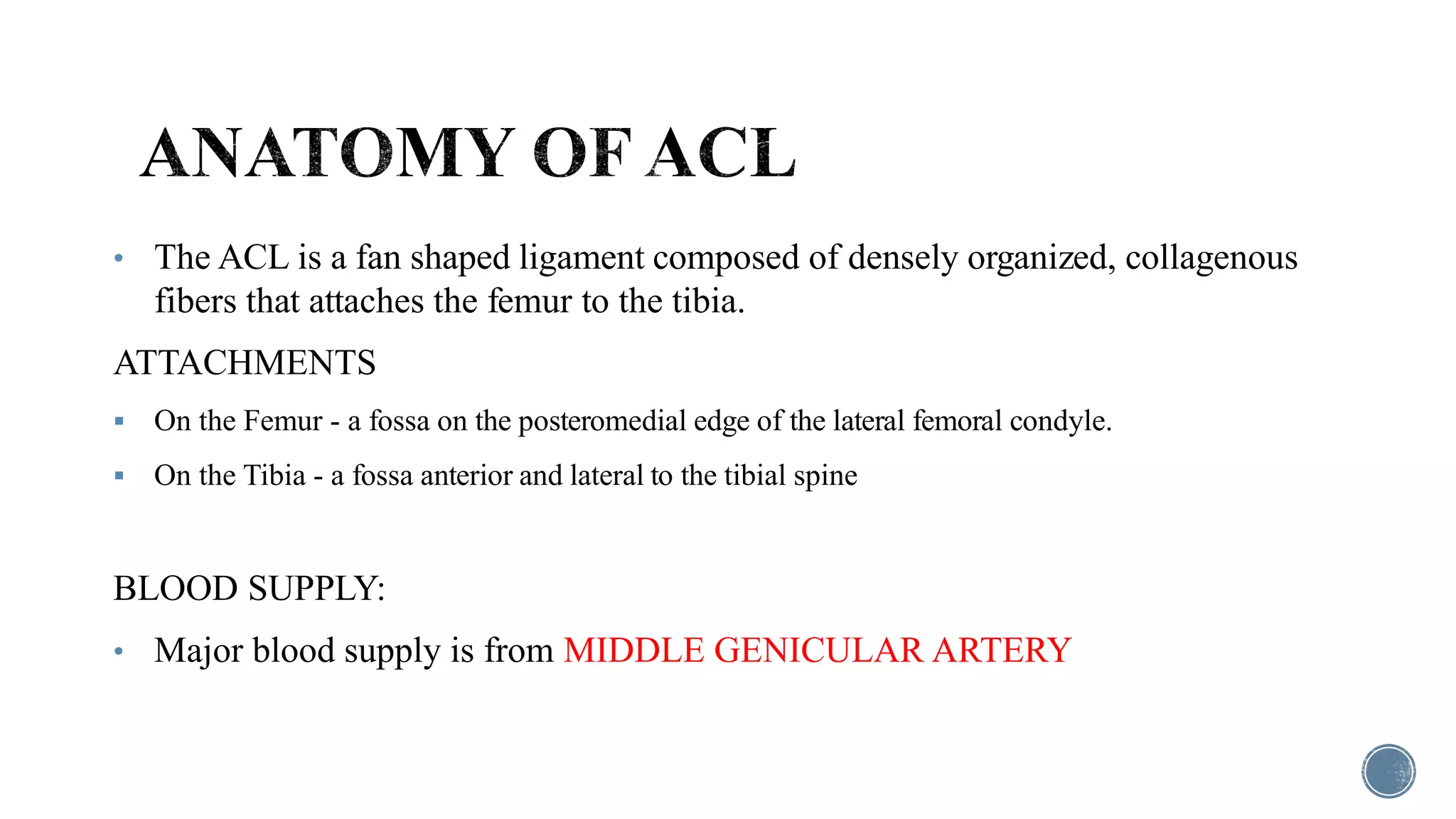 Acl injury | PPTX