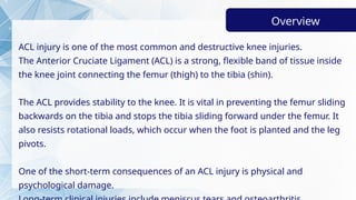 ACL injury.pptx. is very goooooooookkkkooooooood | PPT | Free Download