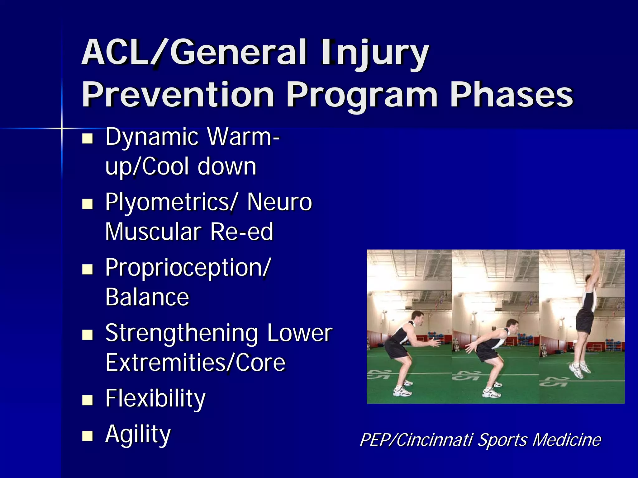 ACL Injury Prevention Program | PDF