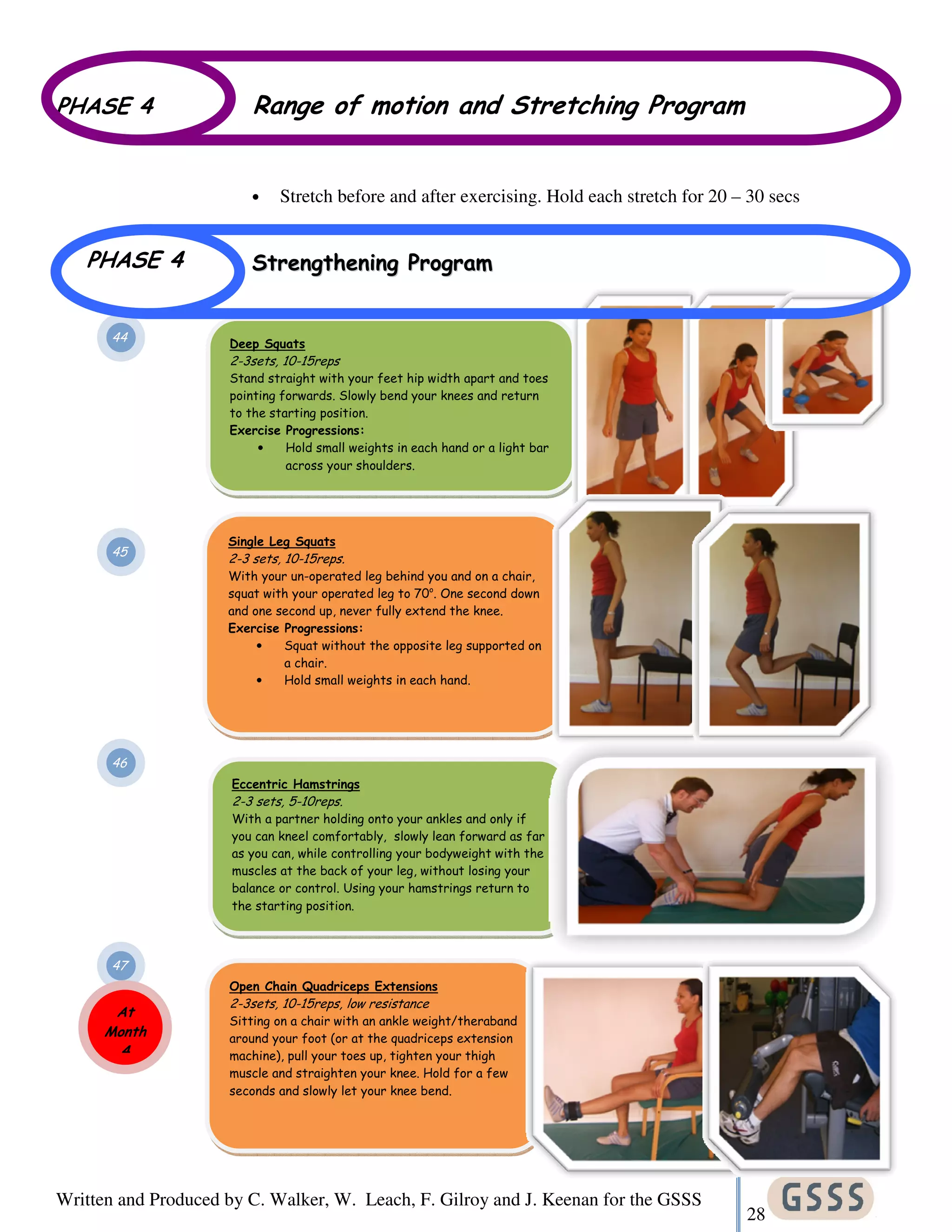 Acl knee Protocol for Football Players | PDF