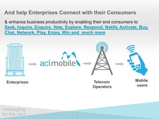 ACL Mobile Corporate Presentation 2016 | PPT