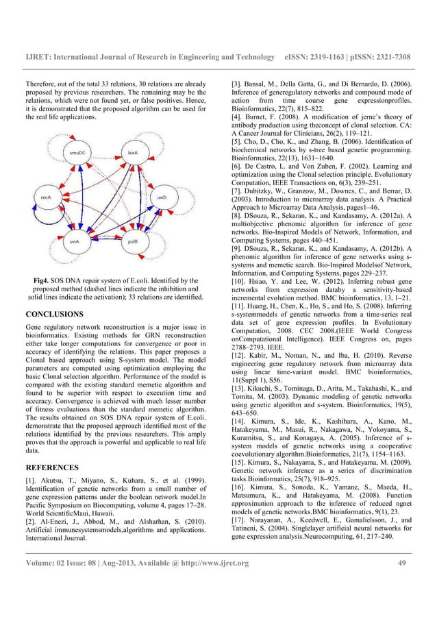 A Clonal Based Algorithm For The Reconstruction Of Pdf Genetics Science