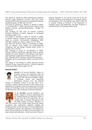 A clonal based algorithm for the reconstruction of | PDF | Genetics ...