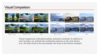 A Closed-form Solution to Photorealistic Image Stylization | PPT