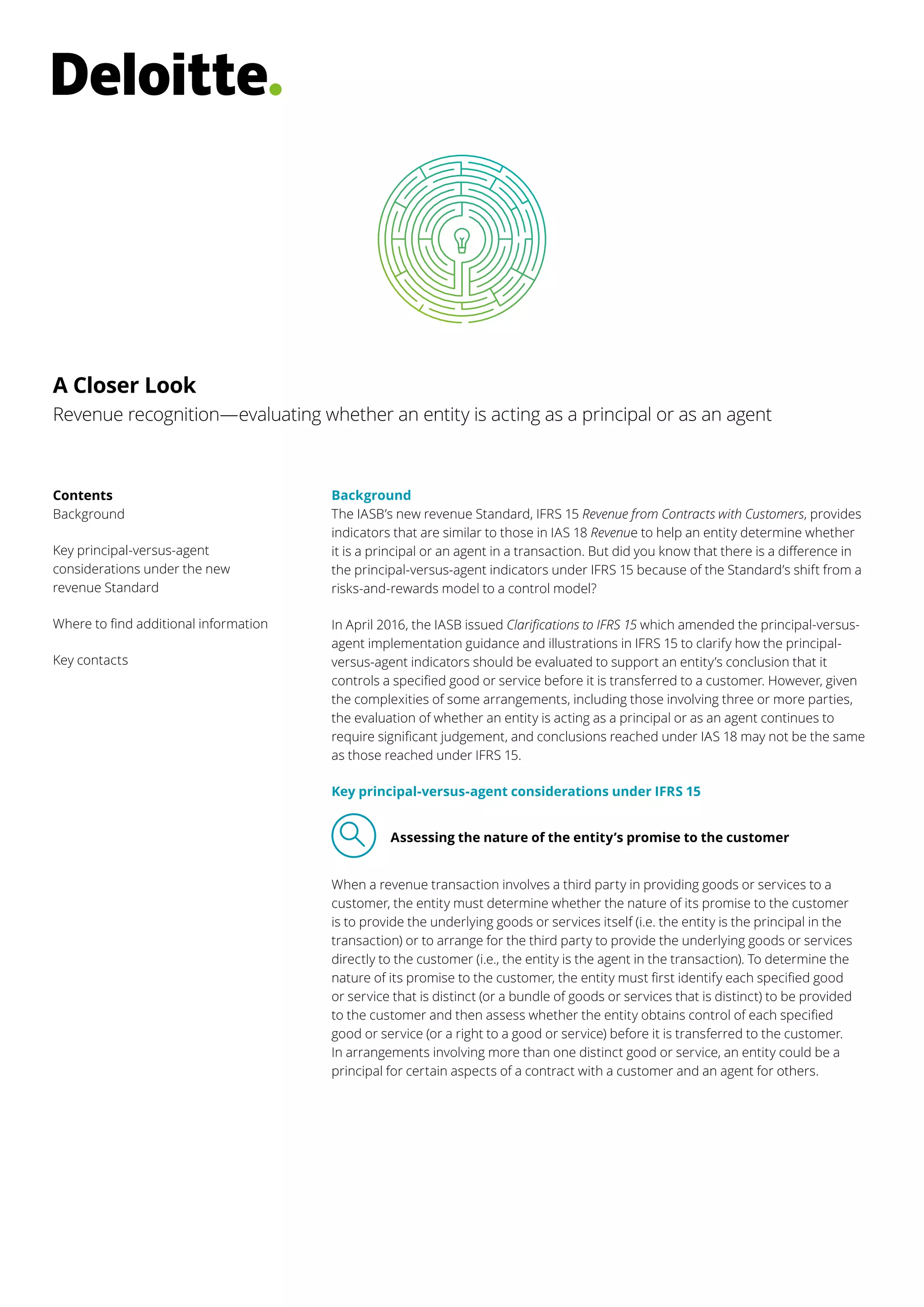 A closer look principal versus agent - final | PDF