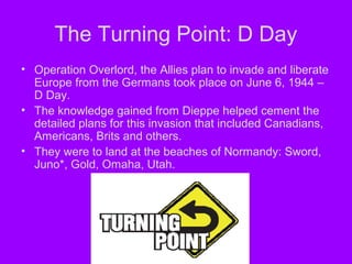 A closer look at canada in wwii | PPT