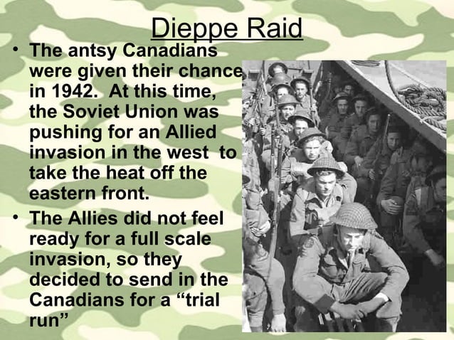 A closer look at canada in wwii | PPT