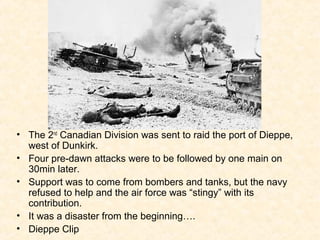 A closer look at canada in wwii | PPT