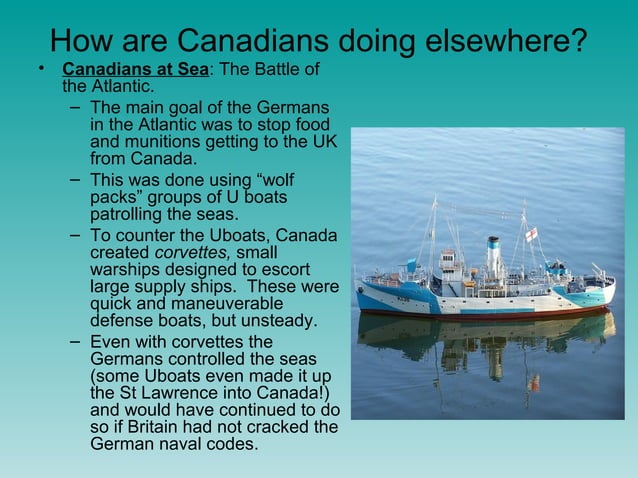 A closer look at canada in wwii | PPT
