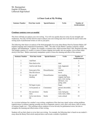 A closer look at my writing | PDF