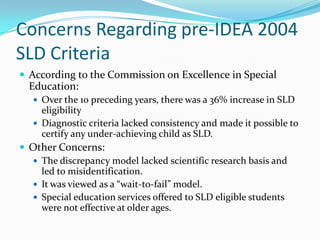 A Closer Look At Specific Learning Disabilities & | PPTX | Special ...