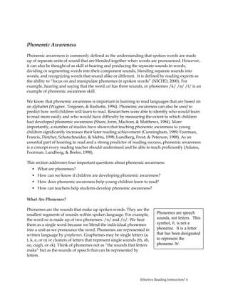 A Closer Look at the Five Essential Components of Effective Reading ...