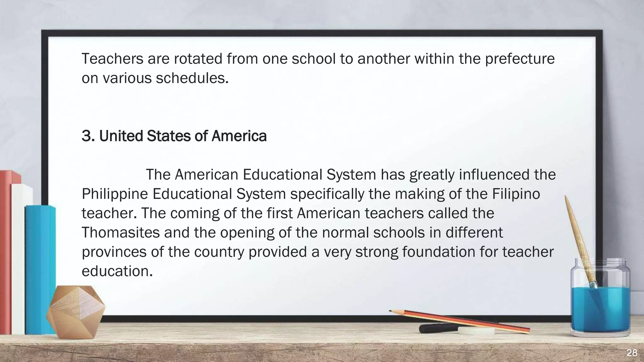 A CLOSER LOOK AT THE TEACHERS AND THE TEACHING PROFESSION IN THE ASEAN ...