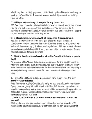 CloudStudio Review | PDF