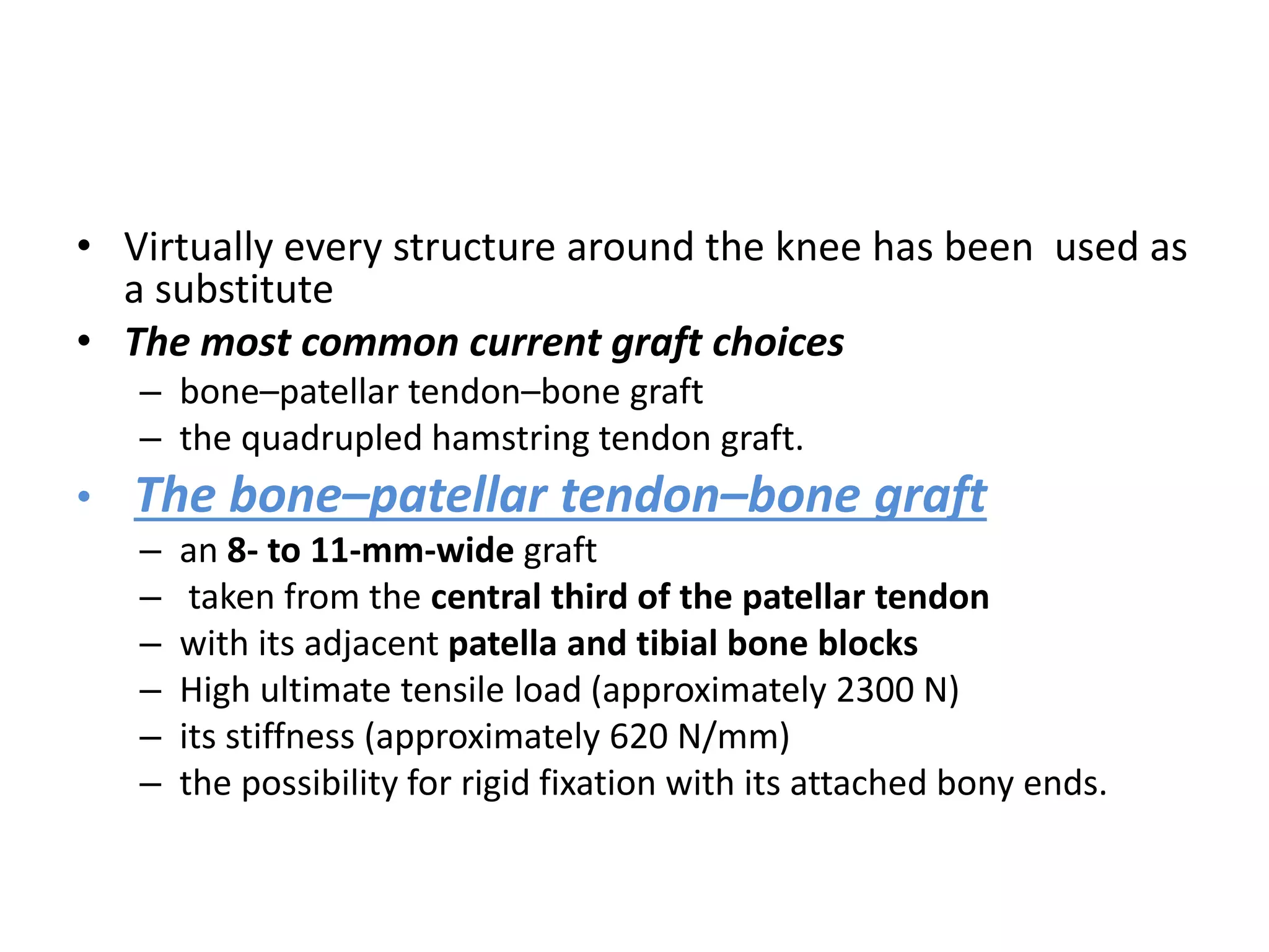 Acl reconstruction | PPTX