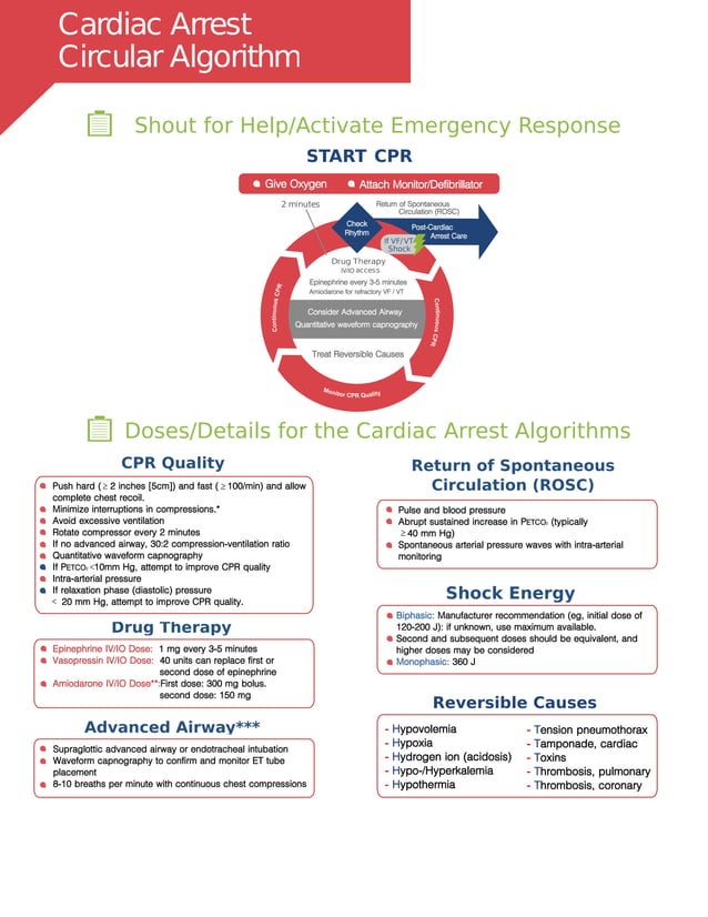 ACLS algorithms | PDF