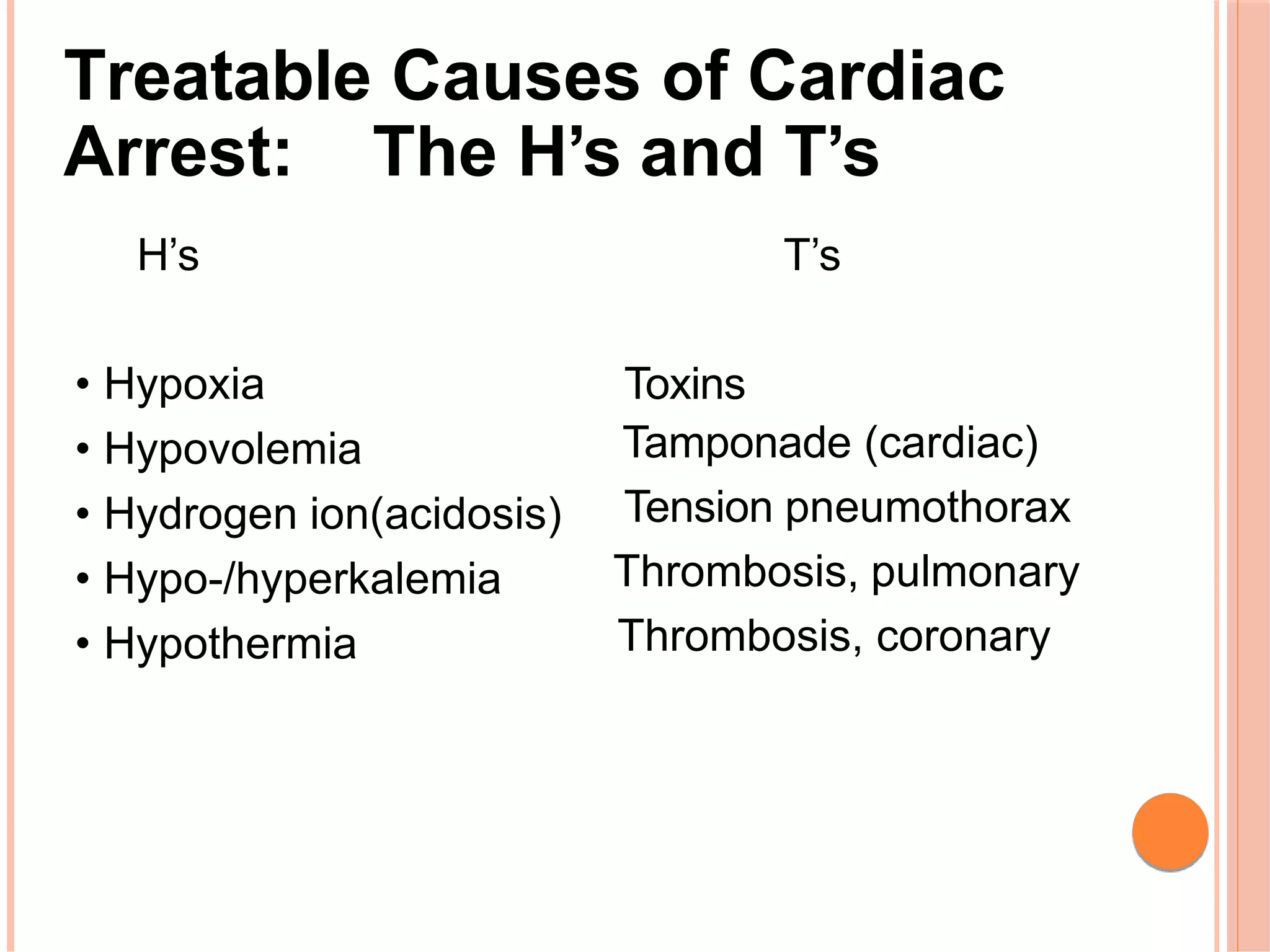 ACLS (Advanced cardiac life support) | PPTX