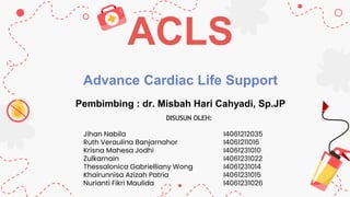 Advance Cardiac Life Support ACLS.pptx Kardiologi | PPTX