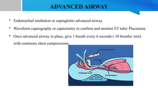 Advanced cardiac life support at emergency department | PPTX