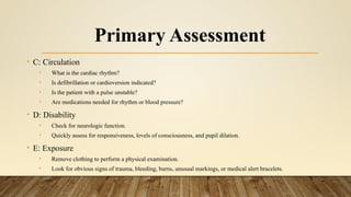 ACLS design to response effectively in cardiac emergency | PPTX