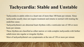 ACLS design to response effectively in cardiac emergency | PPTX