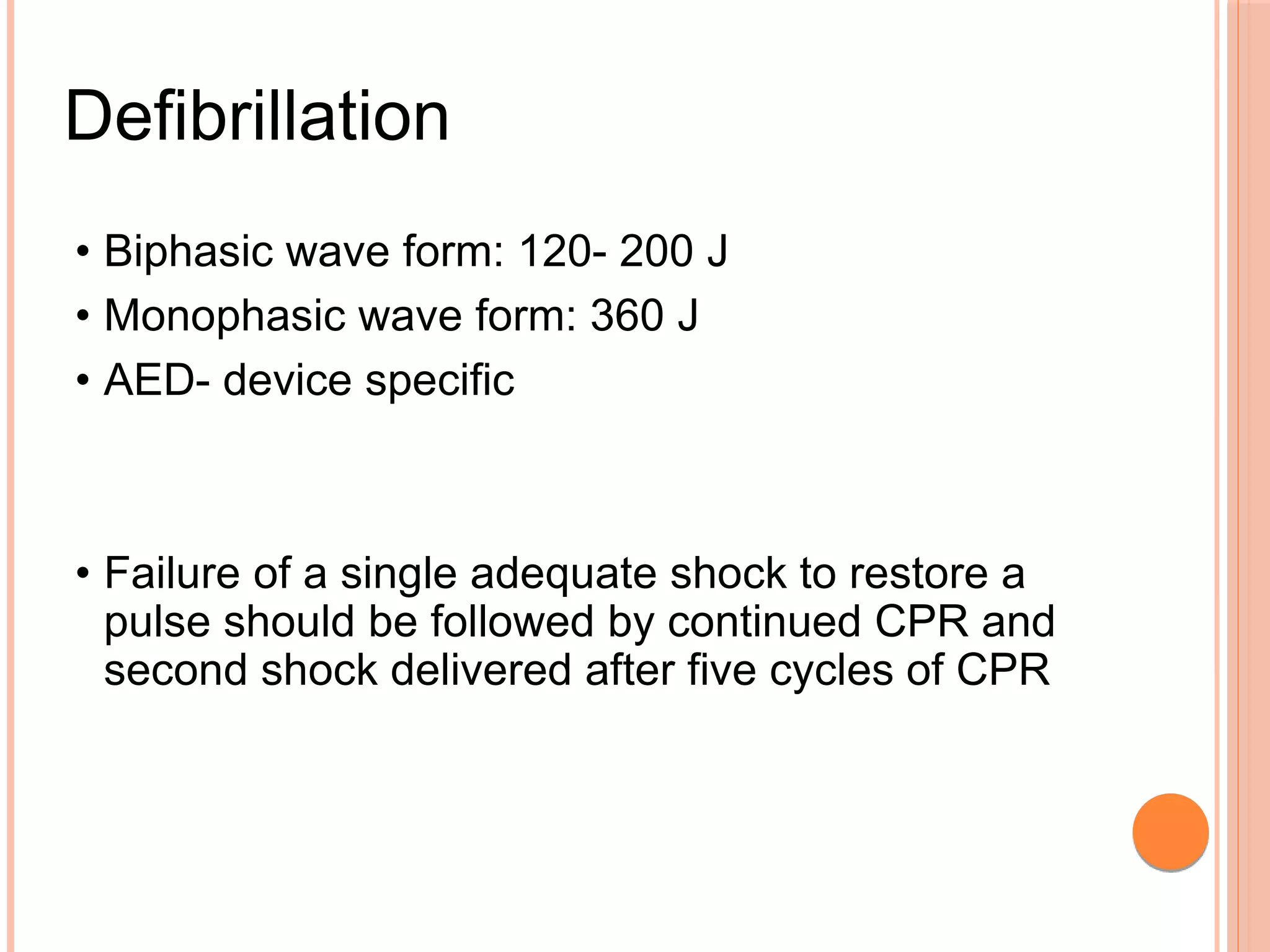 Acls advanced cardiac life support | PPTX