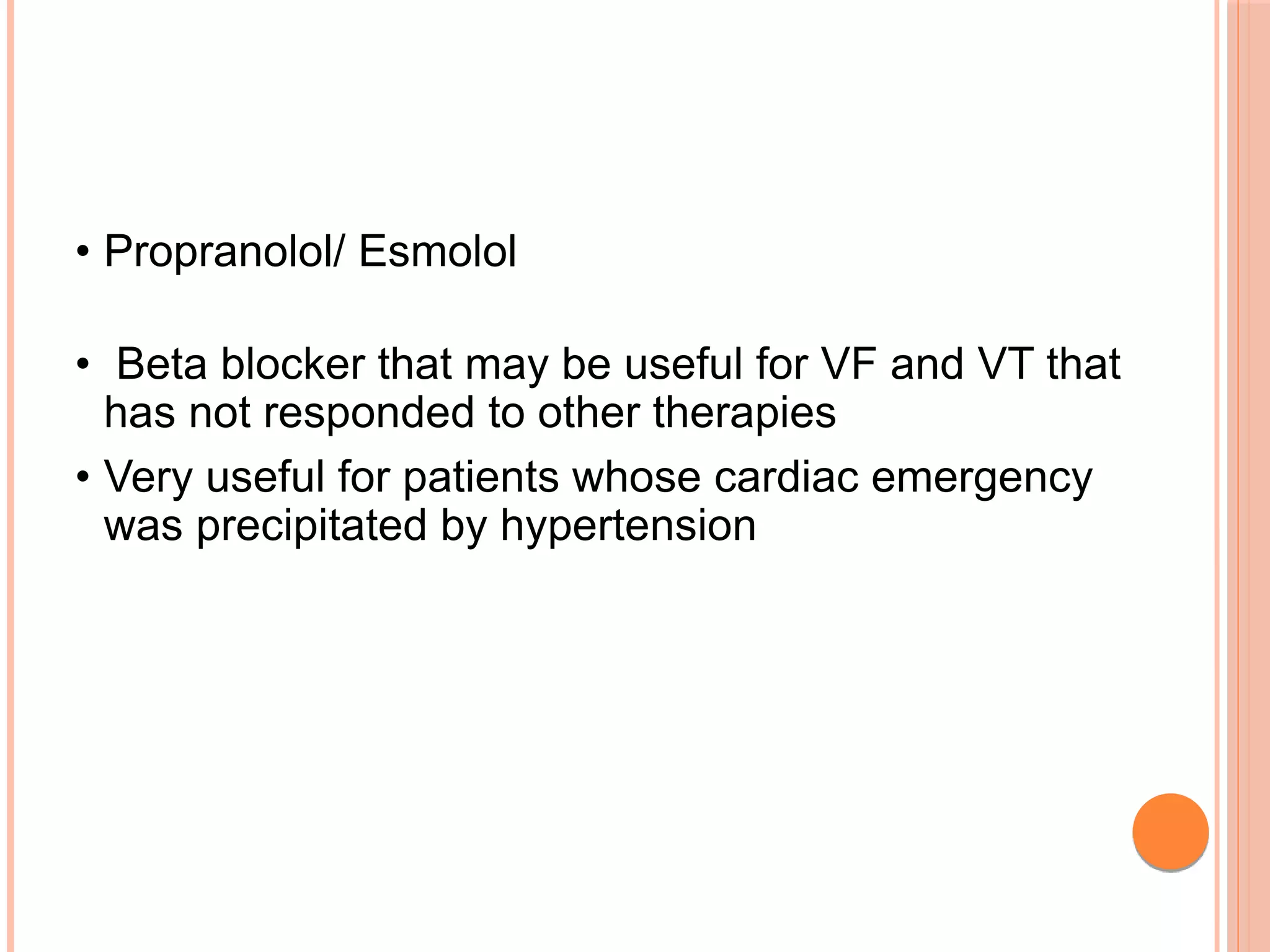 Acls advanced cardiac life support | PPTX