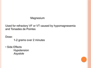 Acls advanced cardiac life support | PPTX